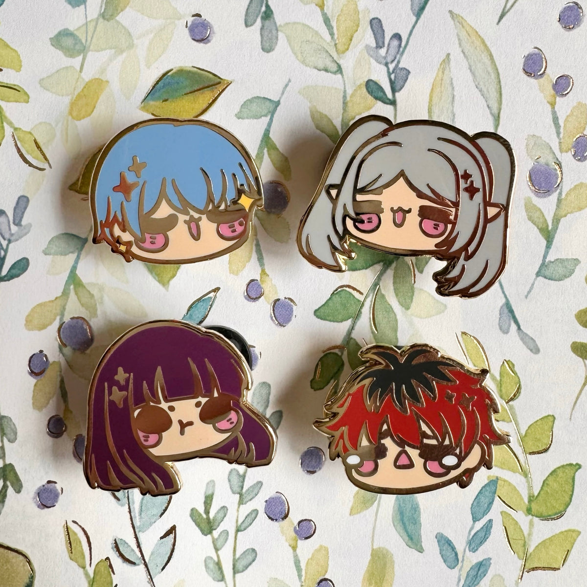 Adventurers Chibi Filler Pins – tsuchronicl